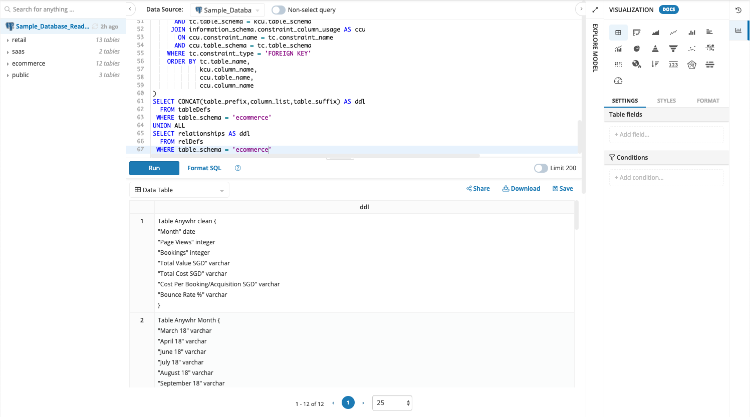 dbdiagram.io Many to Many Relationship and Diagram Generator SQL Script